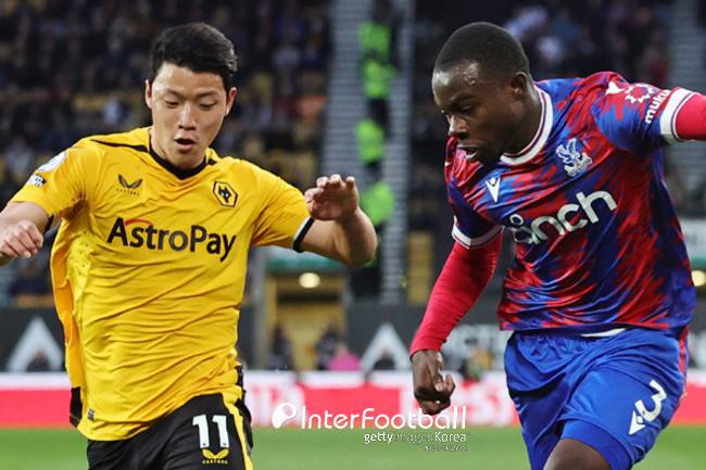 Epl 리뷰 황희찬 부상 복귀 후 첫 선발→79분 소화울버햄튼 팰리스 2 0 격파하고 13위로 순위 껑충