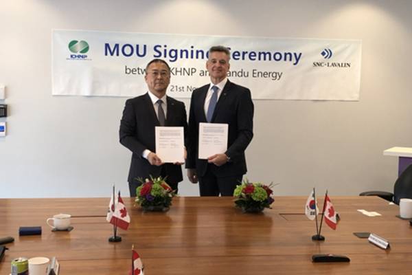 Korea Hydro & Nuclear Power teams up with Candu Energy to retire Wolsong 1