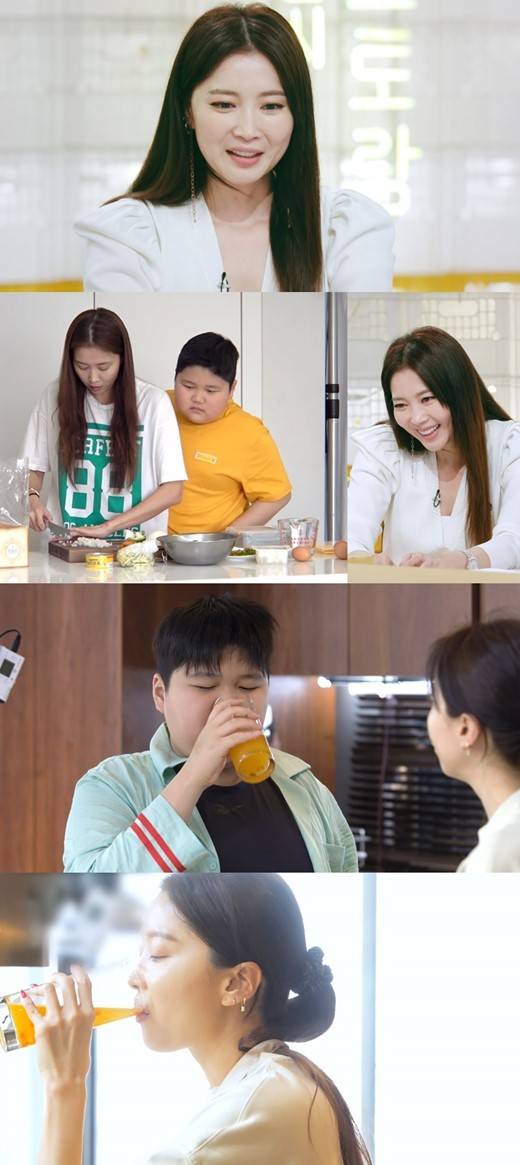 '170cm' Oh Yoon-ah , taller than a high-schooled child min-i mother ...
