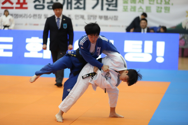 ‘양구평화컵 전국단위 3개 유도대회 연이어 개최