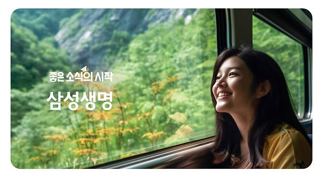 삼성생명 ‘좋은 소식의 시작 광고 공개100 Ai 기반 제작