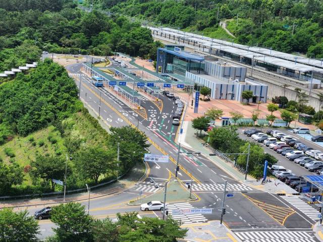 창원시 창원중앙역 환승시설 개선공사로 편의 개선