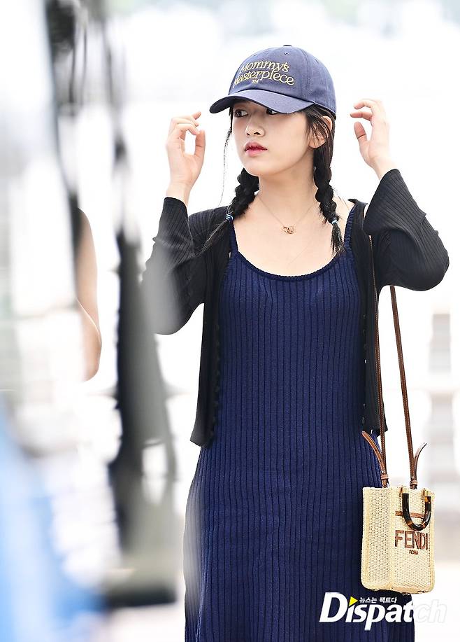 현장포토 오늘은 삐삐소녀안유진 깜찍한 양갈래