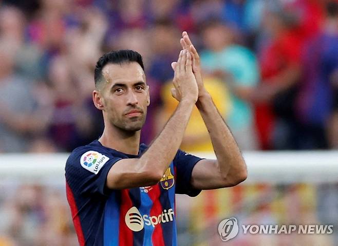 Fc바르셀로나 원 클럽맨 부스케츠 마이애미서 메시와 한솥밥