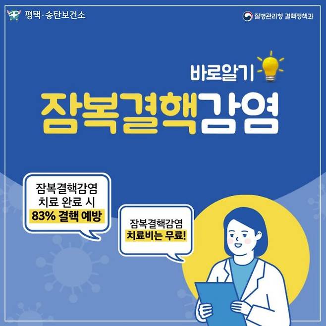 평택보건소 산후조리원·어린이집 종사자 잠복결핵 무료검진