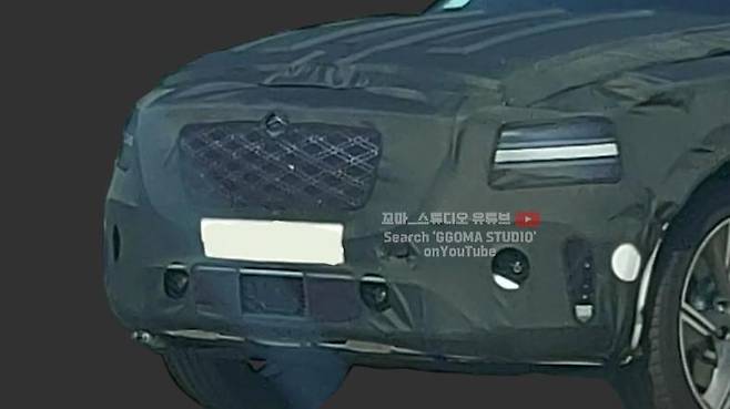 ‘위장막 앞뒤로 구멍 숭숭 뚫린’ GV80 F/L 포착 | 더드라이브