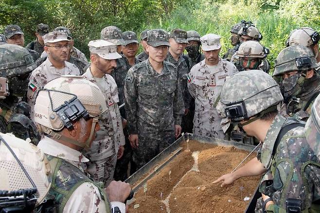 한·UAE 연합 KCTC 훈련