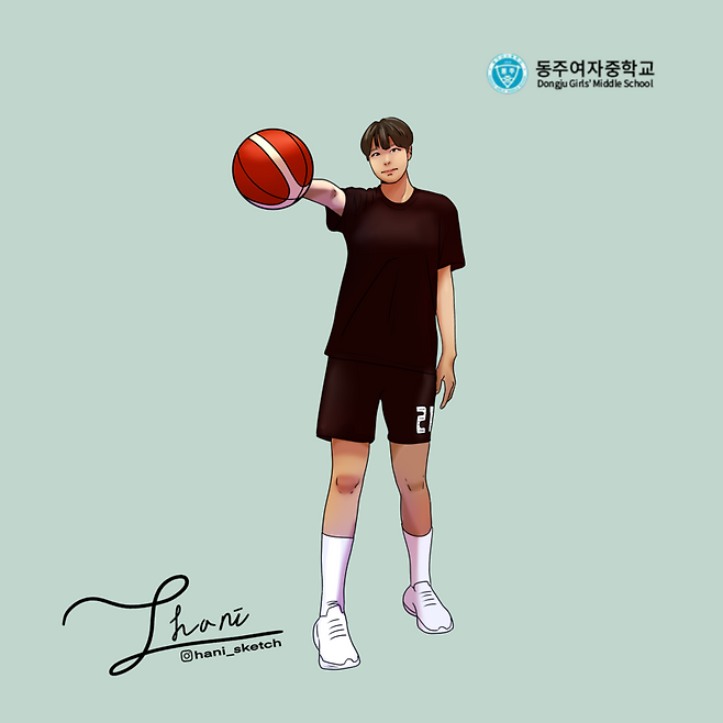 바코 인사이드 성공적인 2023시즌 보내고 있는 동주여중 하나겸 농구는 위로받을 수 있는 친구