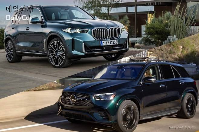 벤츠 GLE vs. BMW X5..“고급 수입 SUV 본좌 가린다” | 데일리카
