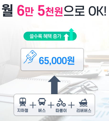 월 6만5000원에 대중교통 무제한서울 기후동행카드 나온다