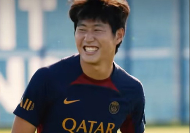 허벅지 부상 회복→미소 되찾은 이강인 한 달 만에 출격 예고psg 팀 훈련 정상 복귀