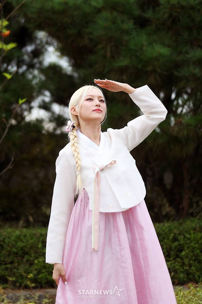 [단독]엘즈업의 추석 소원.."신인상→음원 차트 1위" [한복 인터뷰③]