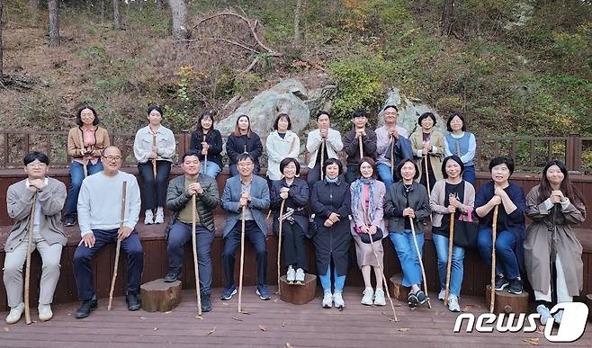 계룡시 향적산 치유의 숲서 ‘공무원 별빛 힐링캠프