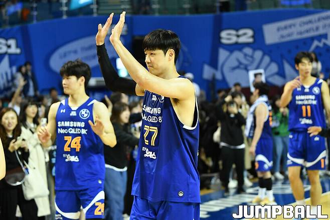 ‘유일한 삼성의 Fa 자원 윤성원이 뛴 14분 사령탑의 평가는