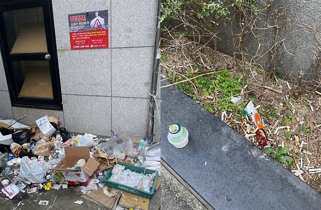 다 어디로 갔나서울 거리에 공용 쓰레기통 없어 무단투기 남발