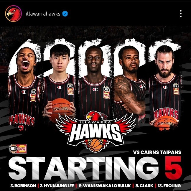 Nbl 분위기 전환 노리는 일라와라 이현중 첫 선발