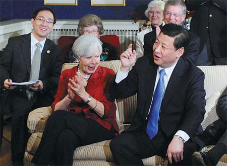 샌프란 방문하는 시진핑, 85세 미국 여성 콕 찍어 초대한 사연은