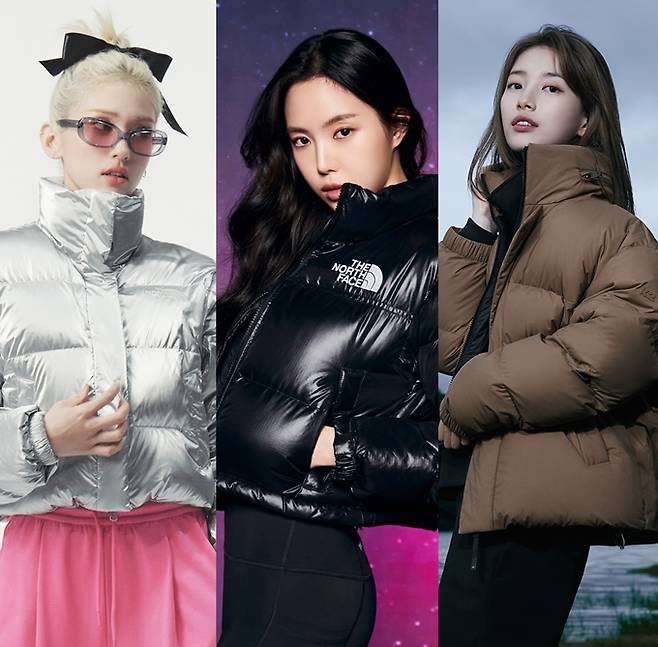 수지·이효리·전소미·한소희·손나은 이번 겨울은 빵빵하게 푸퍼 숏패딩룩 패션엔
