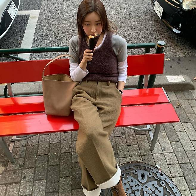 차정원 도쿄에서 남다른 패션 센스 와이드팬츠룩 라이프업