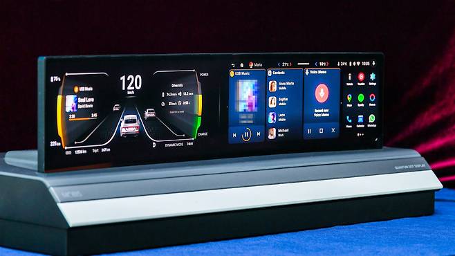Hyundai Mobis develops world’s first quantum dot car display
