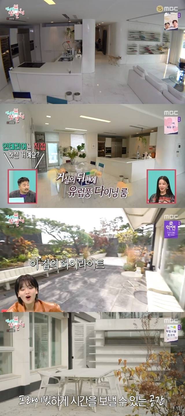 엄정화 유럽풍 집 공개 프라이빗 거대 테라스에 입이 떡전참시 결정적장면