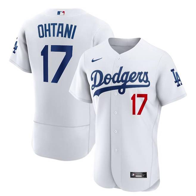 '17번의 푸른피' 오타니 LA 다저스 유니폼, 벌써 출시