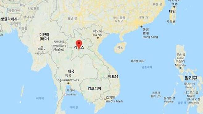라오스 관광지서 한국인 관광객 1명 숨져