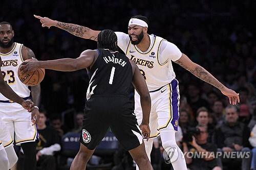 Nba Ad 르브론 47점 합작 Lal 라이벌 Lac 제압하며 분위기 전환 성공