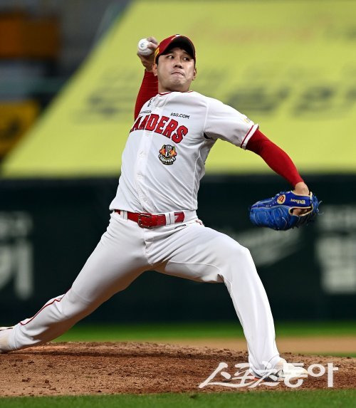 ‘첫 세이브 1위최고 연봉 Ssg 서진용 책임감 남다른 2024시즌
