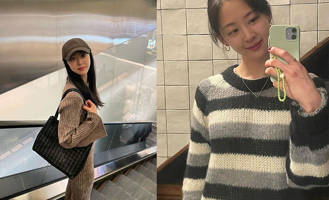 씨스타 다솜 내추럴한 캐주얼 코디로 외출 라이프 뉴세이