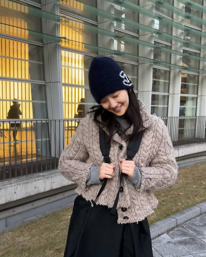 박소담 일본 여행에서 다양한 스타일링 공개 가디건룩 캐주얼룩 라이프업