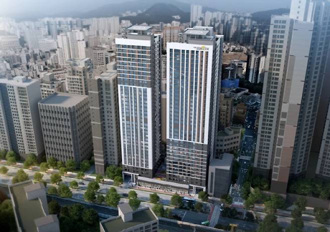 부산 평지·역세권 아파트 ‘두산위브더제니스 센트럴 양정 공급