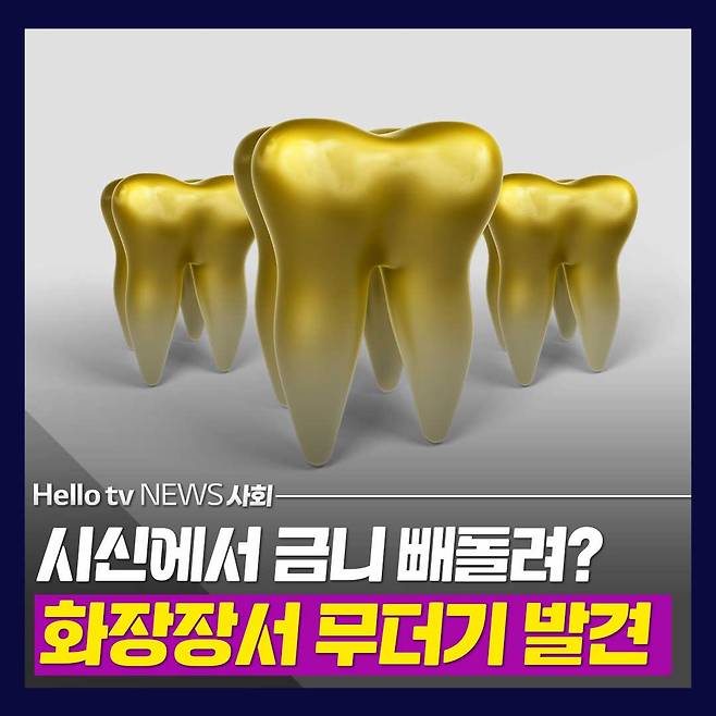 여수 한 화장장서 금니 무더기 발견 시신에서 빼돌렸나 지역연구소 지랩