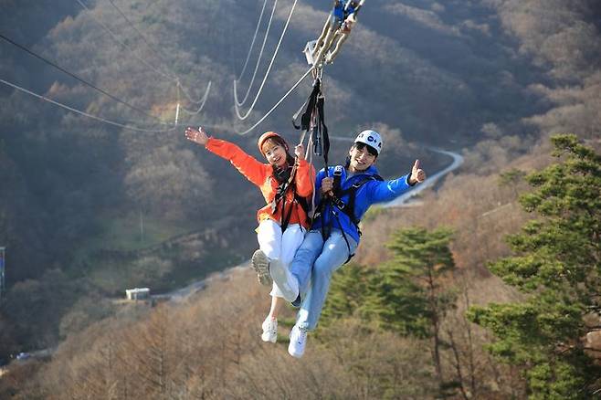 대봉 스카이랜드·캠핑랜드 모노레일and집라인 예매 시작