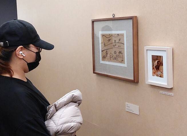 성냥개비를 붓 삼아 탄생한 풍경화 한 폭장욱진 회고전의 ‘무제
