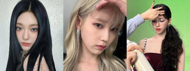 뷰티줌 아이유·에스파의 블루 메이크업 핵심은