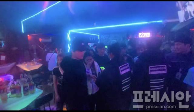 광주출입국 유흥접객원 불법취업 등 불법체류자 70명 적발