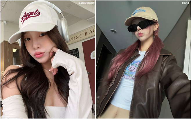 같은 볼캡 다른 느낌★ 문가영부터 고민시 강혜원 피오까지 셀럽들의 봄 모자코디 모음 마고의 패션뷰티