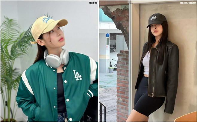 같은 볼캡 다른 느낌★ 문가영부터 고민시 강혜원 피오까지 셀럽들의 봄 모자코디 모음 마고의 패션뷰티