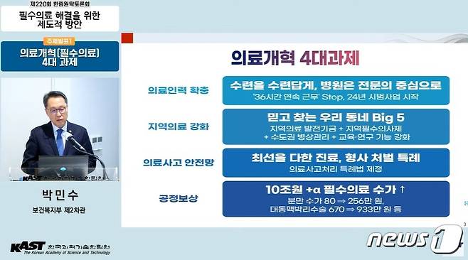 정부 의대 증원은 의료개혁 한 부분” Vs 의료계 수가 정상화 먼저”