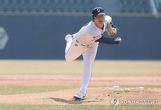 리매치 기다린 곽빈 오타니에겐 맞아도 본전전력으로 할 것