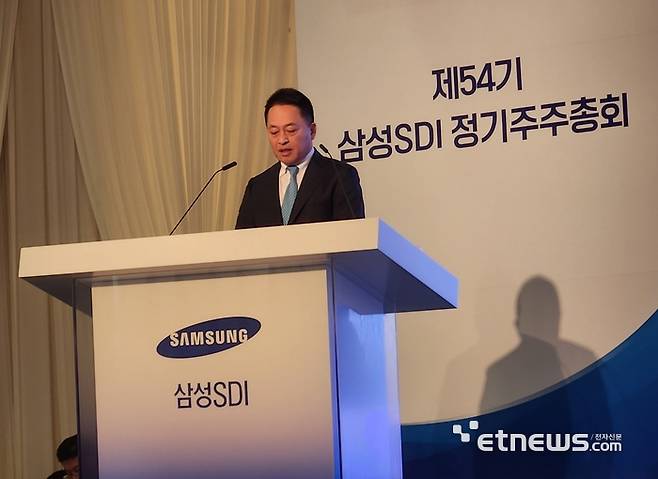 최윤호 삼성sdi 사장 올해 업황 둔화에도 실적 성장”