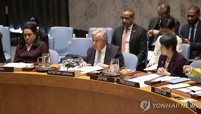 1보 미국 유엔 안보리에 가자 즉각휴전 촉구 결의안 제출