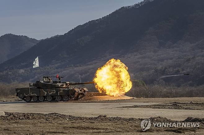 픽 철원 막강화력 육군 17사단 전차포 사격훈련