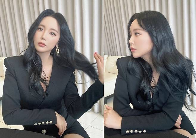 홍진영 너무 예뻐서 기절 긴머리 S컬펌 여신 머리로 레전드 미모 갱신 뷰티는 내운명
