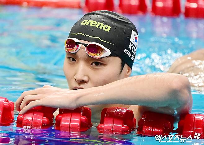 세계 챔피언 김우민 男 자유형 1500m 파리올림픽 출전권 획득