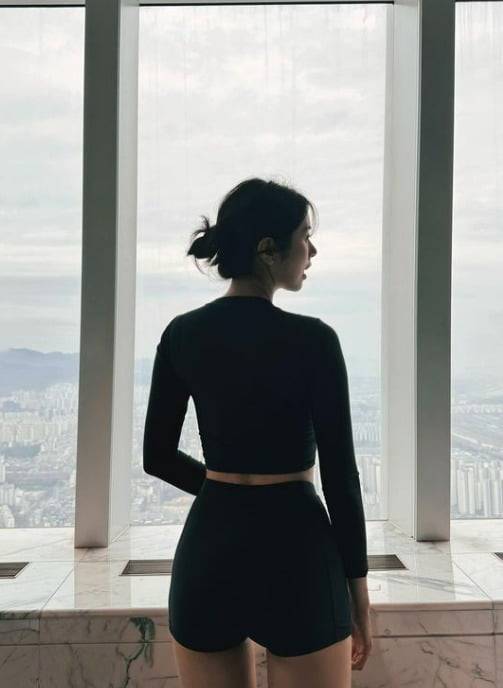 41세 서동주 딱 붙는 수영복 입고 글래머 몸매 자랑