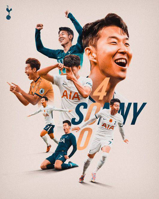 런던의 제2의 고향 손흥민 비유럽 선수 최초 토트넘 400경기 금자탑에 동료들 축하 세례 절친 케인은 축하해 브로