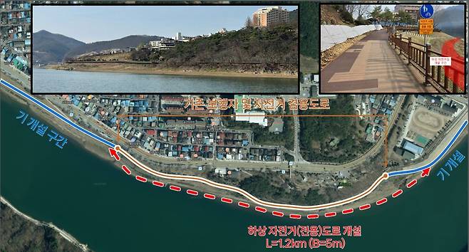 단양군 시가지 순환 자전거길 만든다