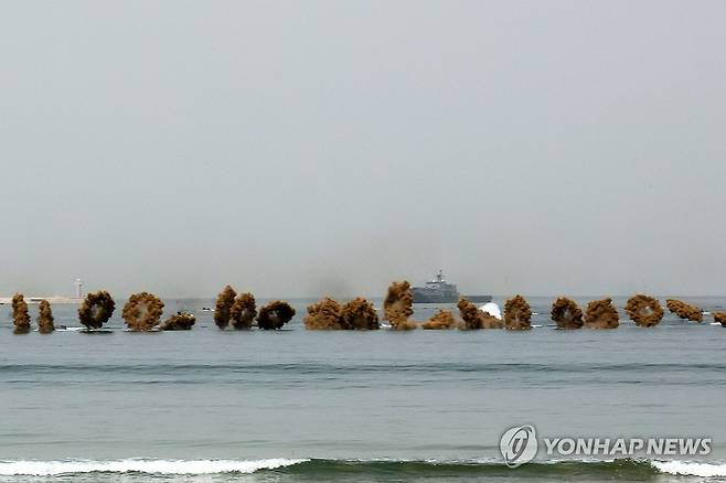 포항서 대규모 상륙훈련여단급 병력·육해공 장비 동원